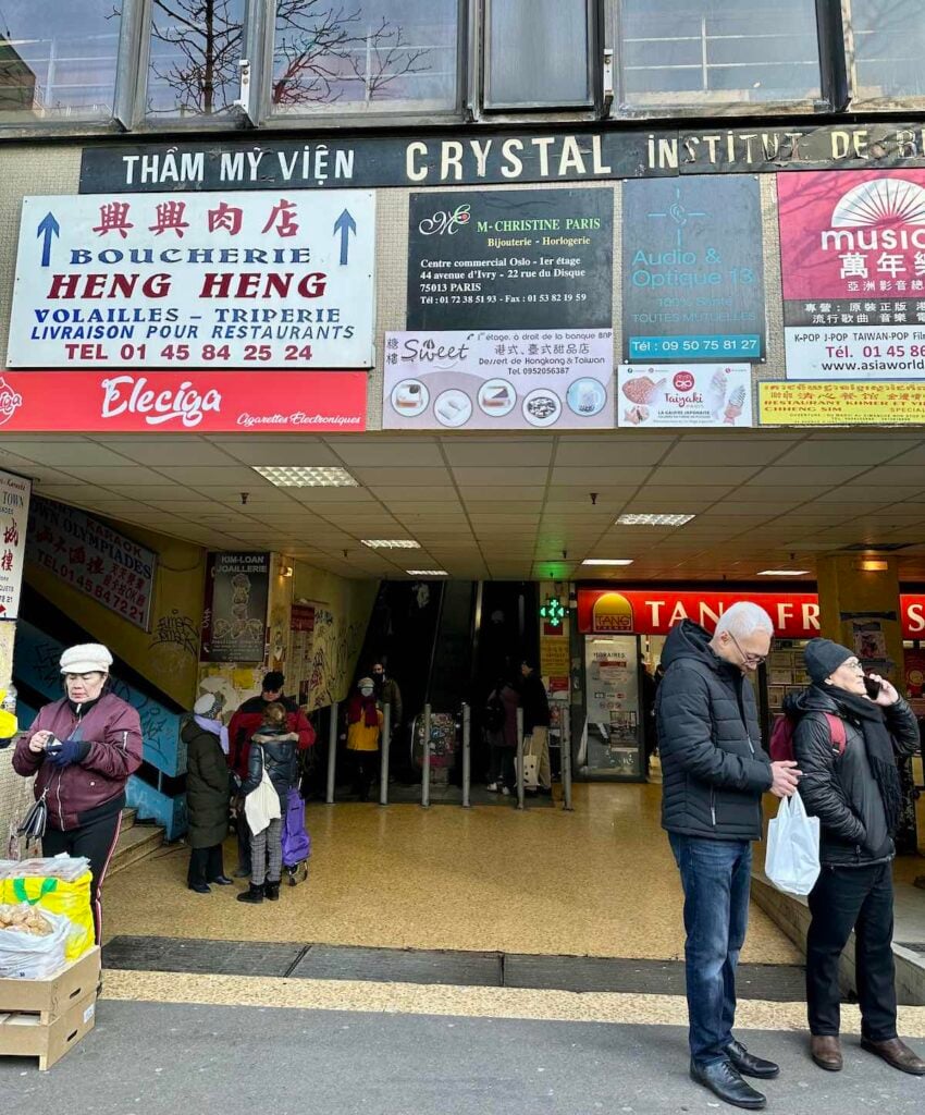 Promenade dans le quartier chinois de Paris 13 ème - pariscrea.com